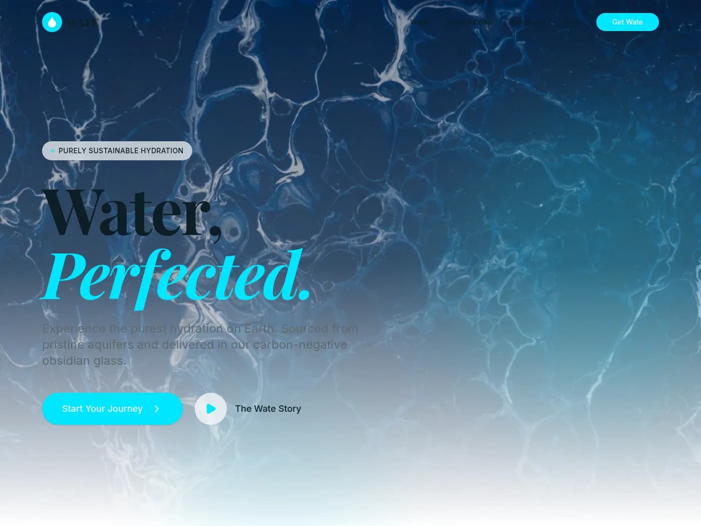 Wate Landing Page