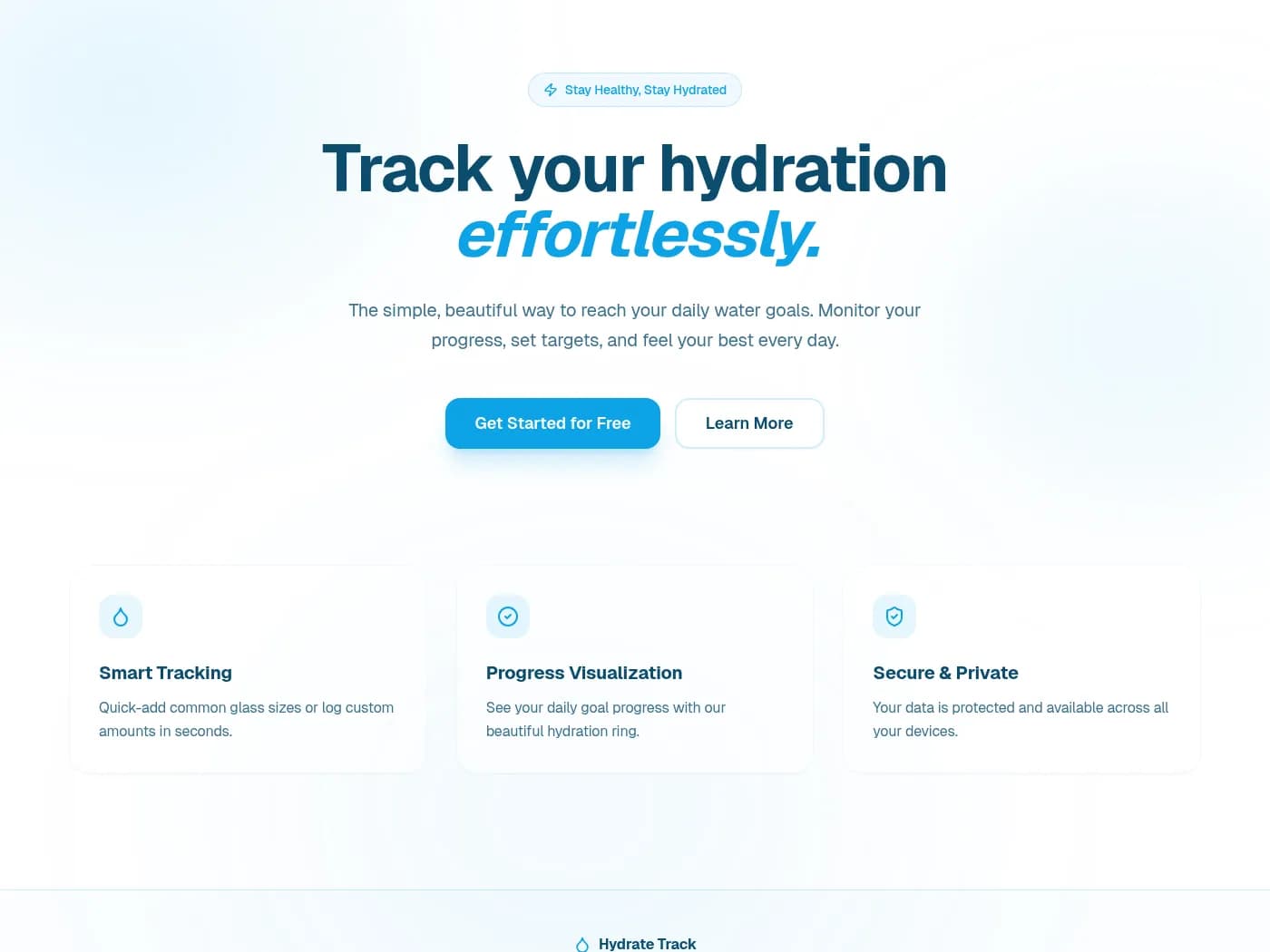 Hydrate Track