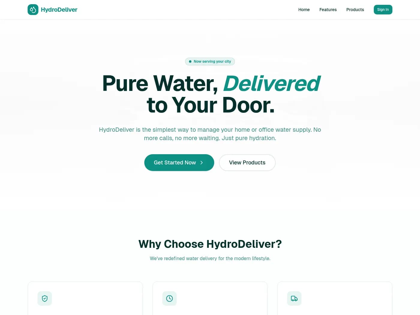 HydroDeliver