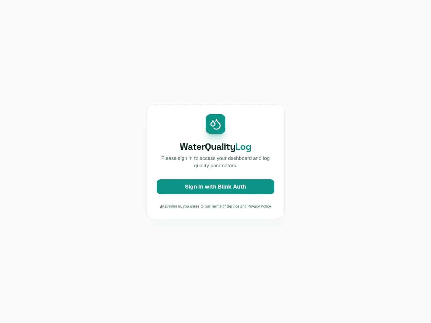 Water Quality Logger