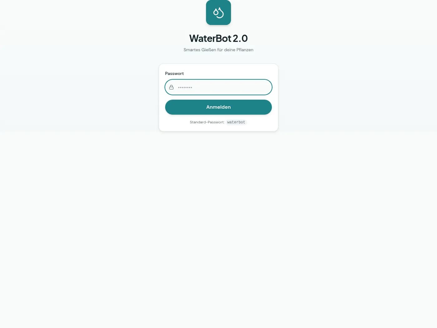 WaterBot Web Dashboard