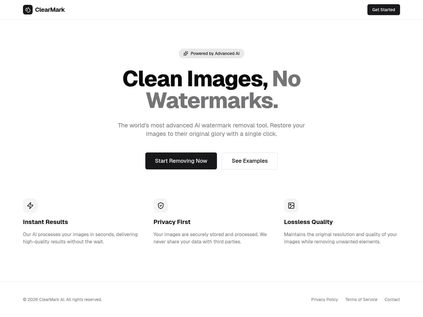 Watermark Remover App