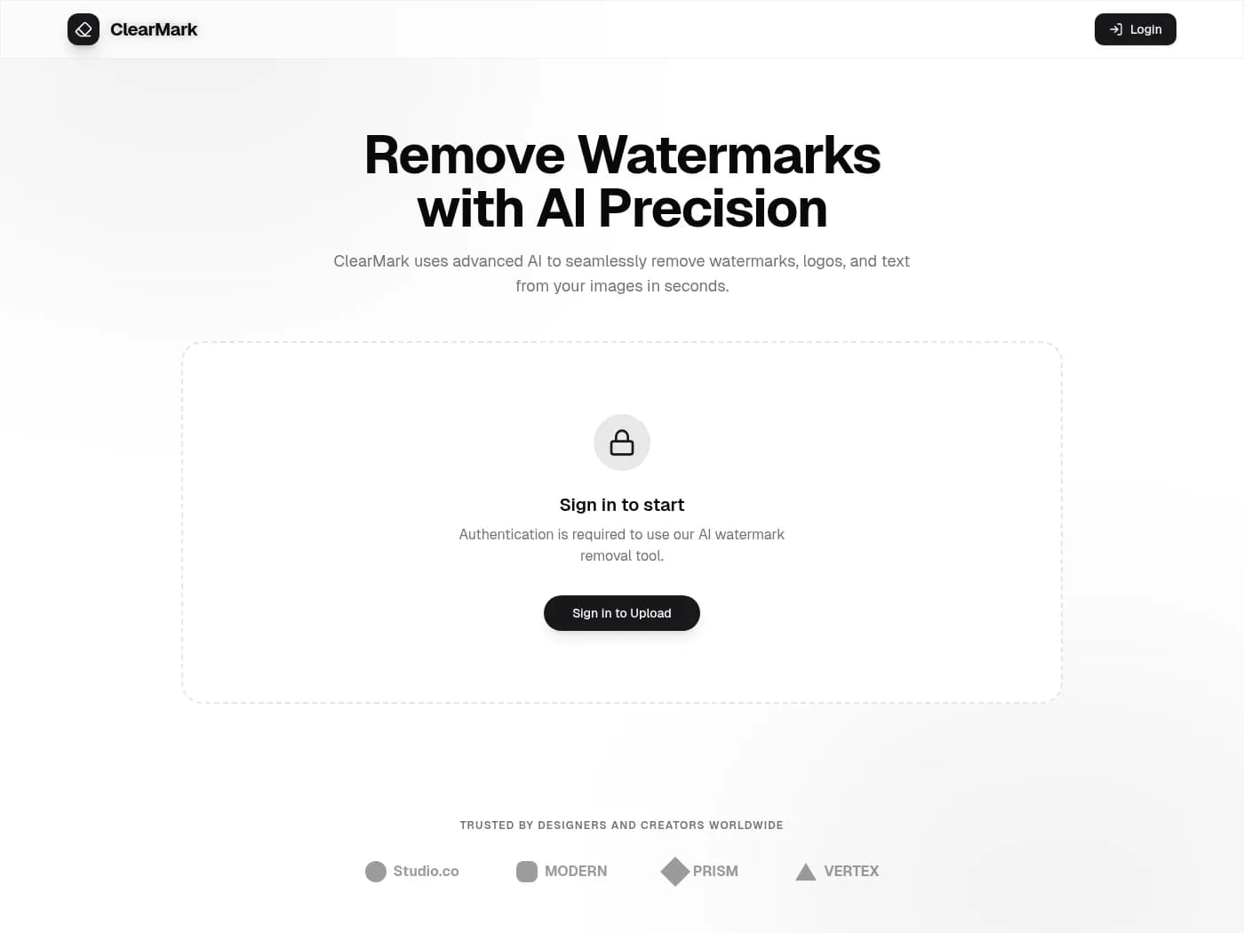 Watermark Remover Tool