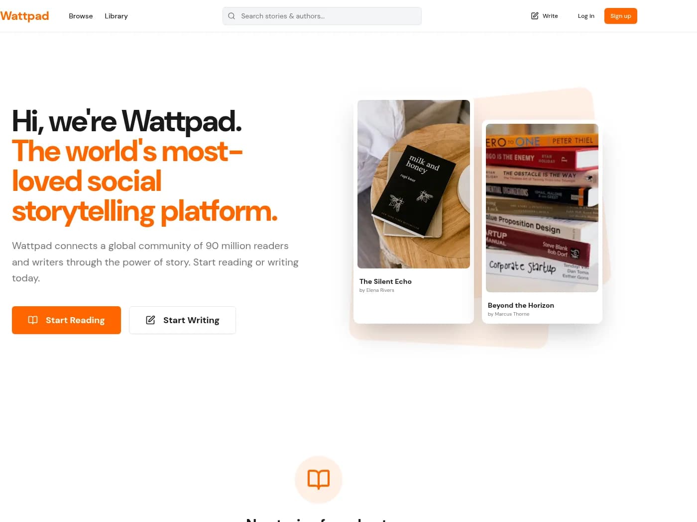 Wattpad Stories Clone
