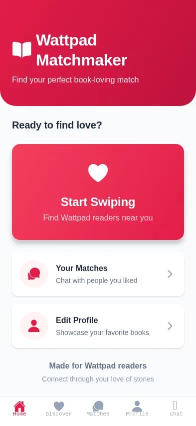 Wattpad Matchmaker