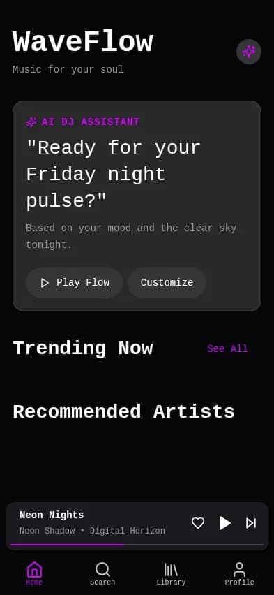 WaveFlow Free Music App