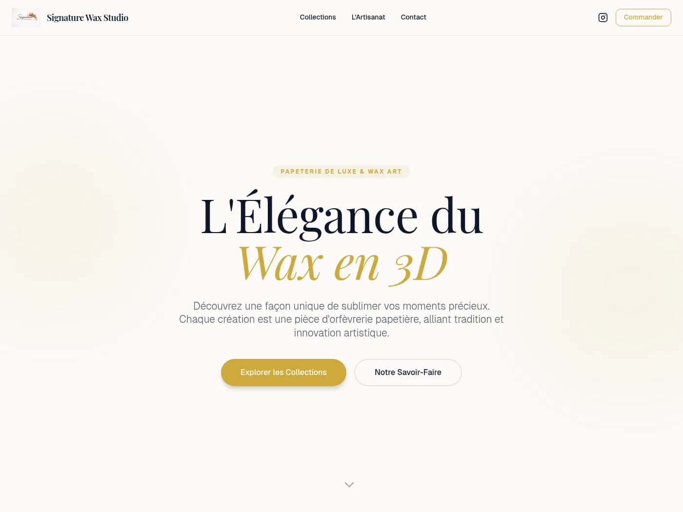 Signature Wax Studio Web
