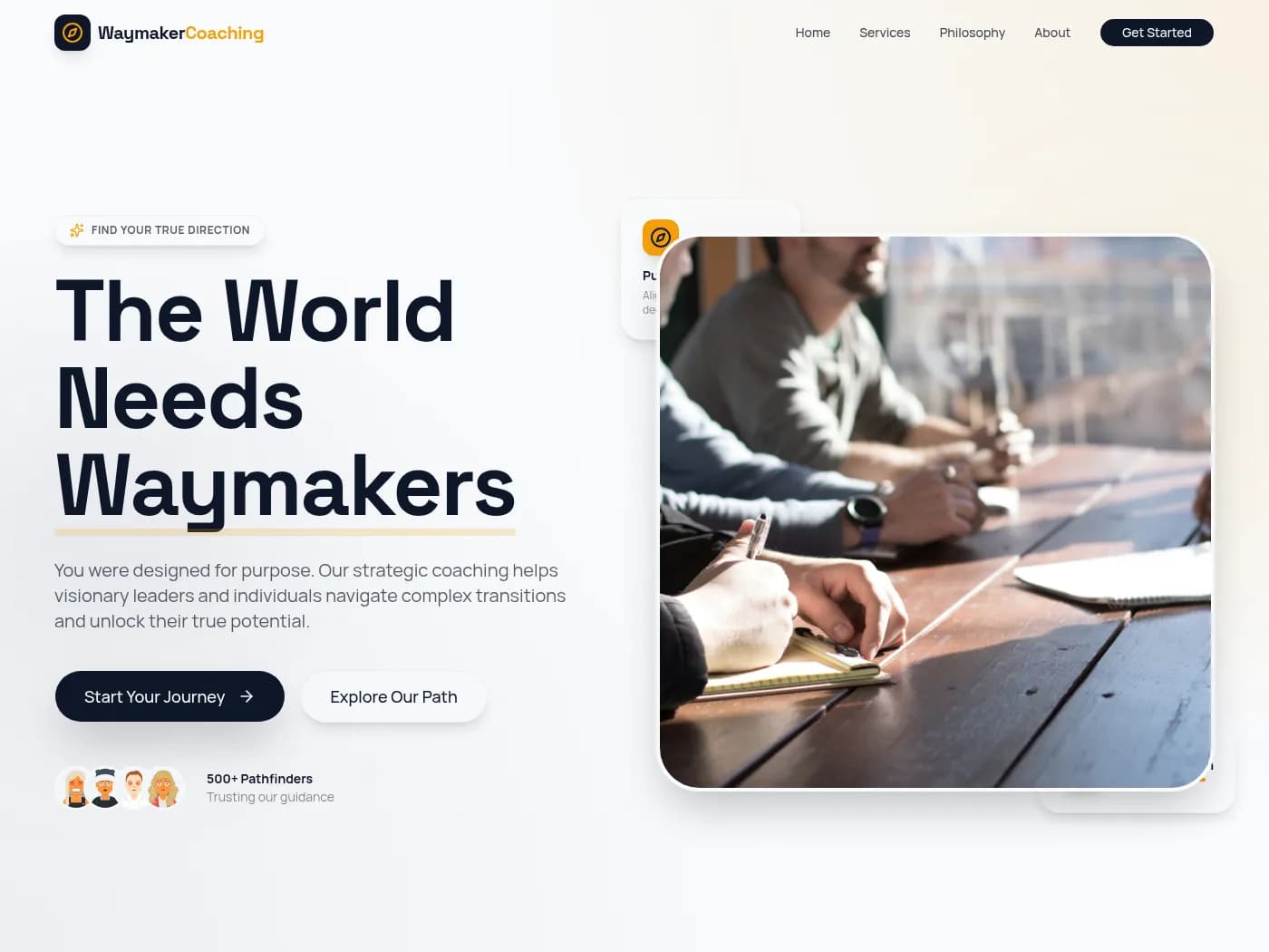Waymaker Coaching Site