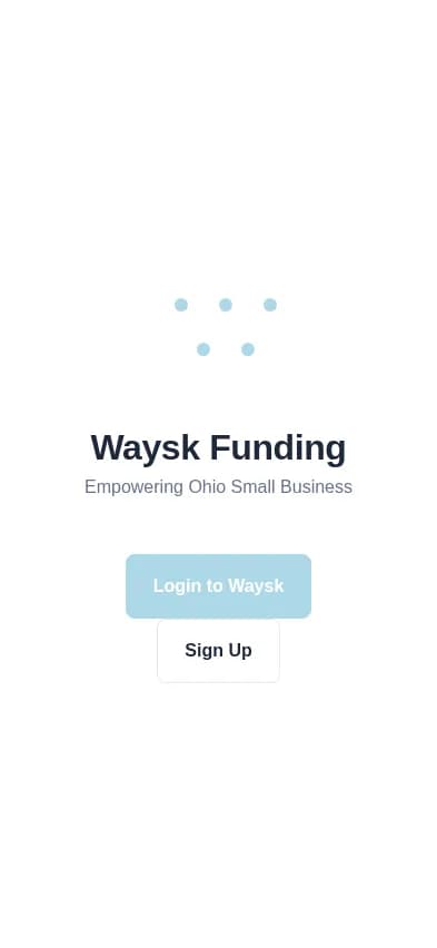 Waysk Funding Finder