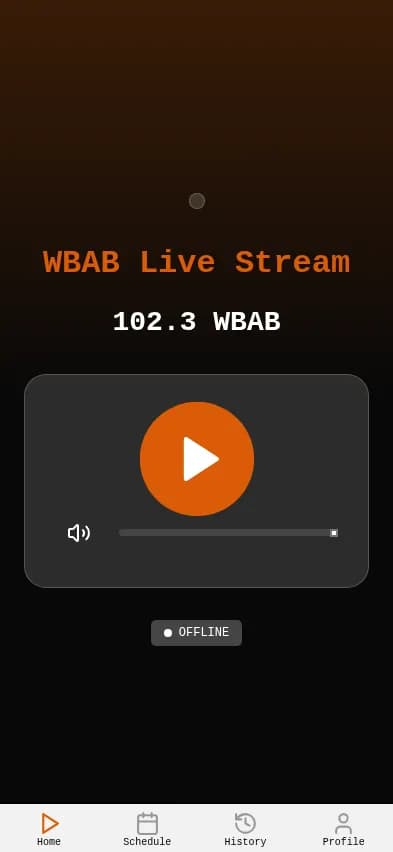 WBAB Radio Player