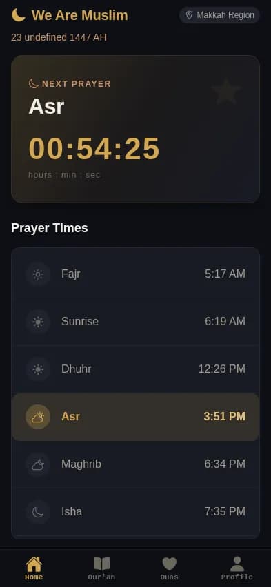 We Are Muslim