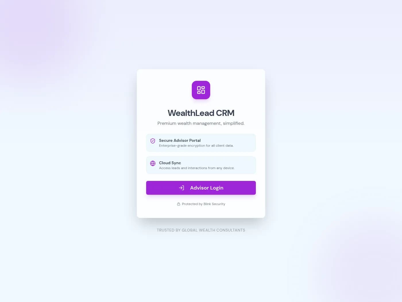 WealthLead CRM