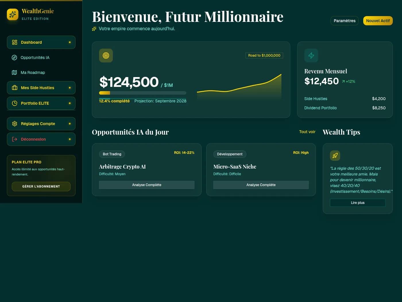 WealthGenie App