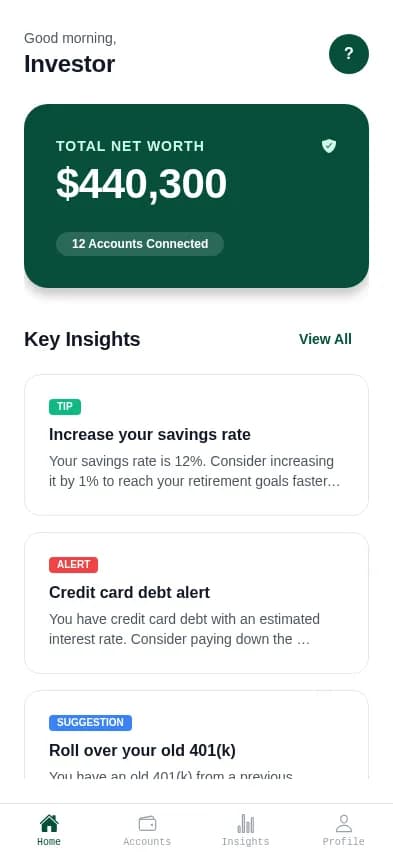WealthSync Mobile