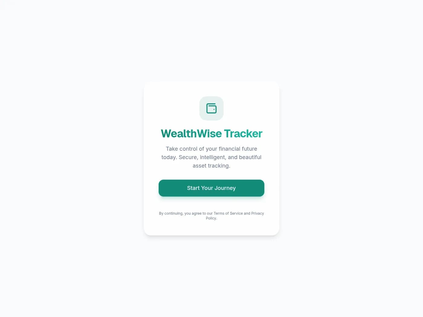 WealthWise Tracker