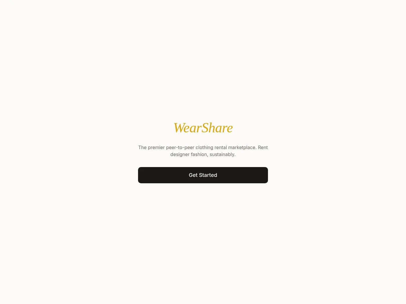 WearShare Marketplace