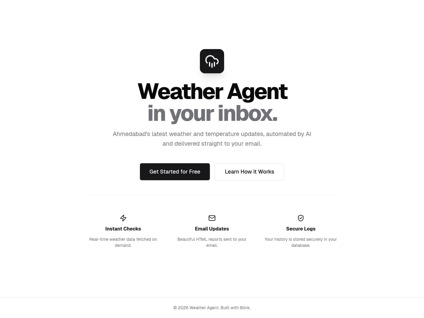Weather Email Agent
