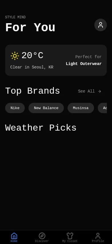 AI Closet Weather Link
