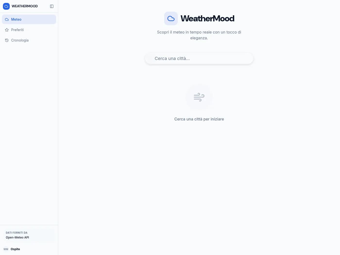 WeatherMood Web App