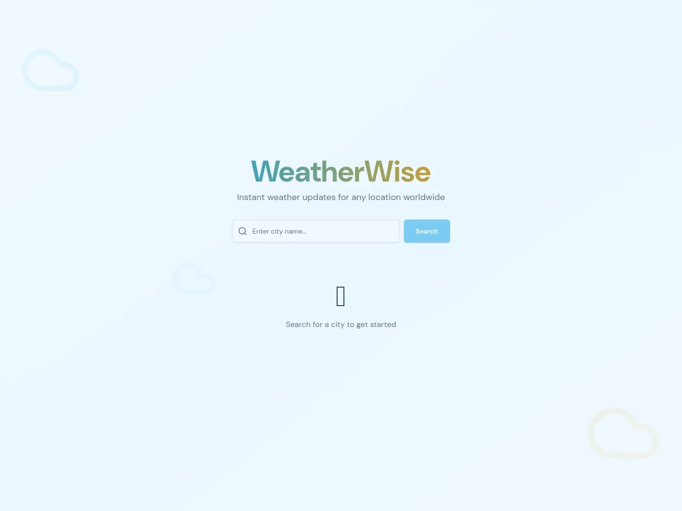 WeatherWise App