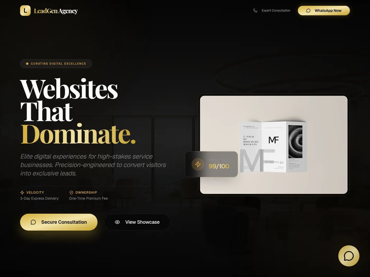 LeadGen Web Agency Landing