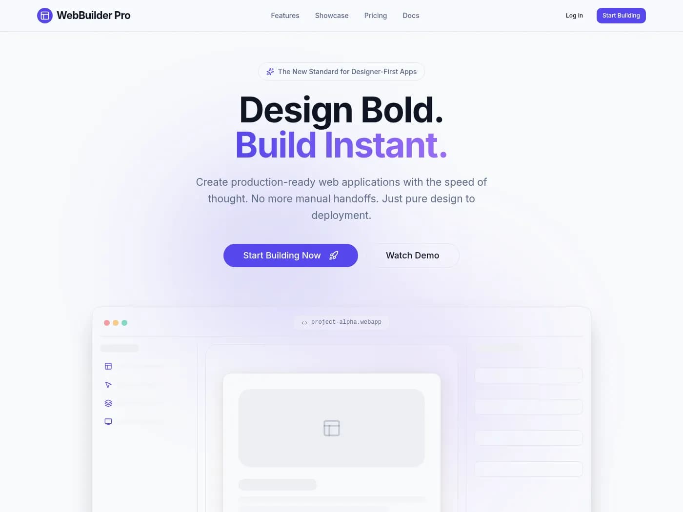 Web App Builder Pro