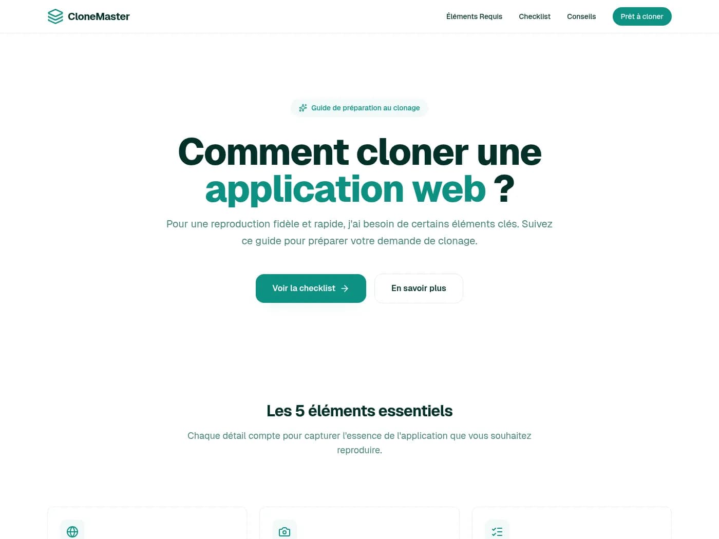 Web App Cloning Helper