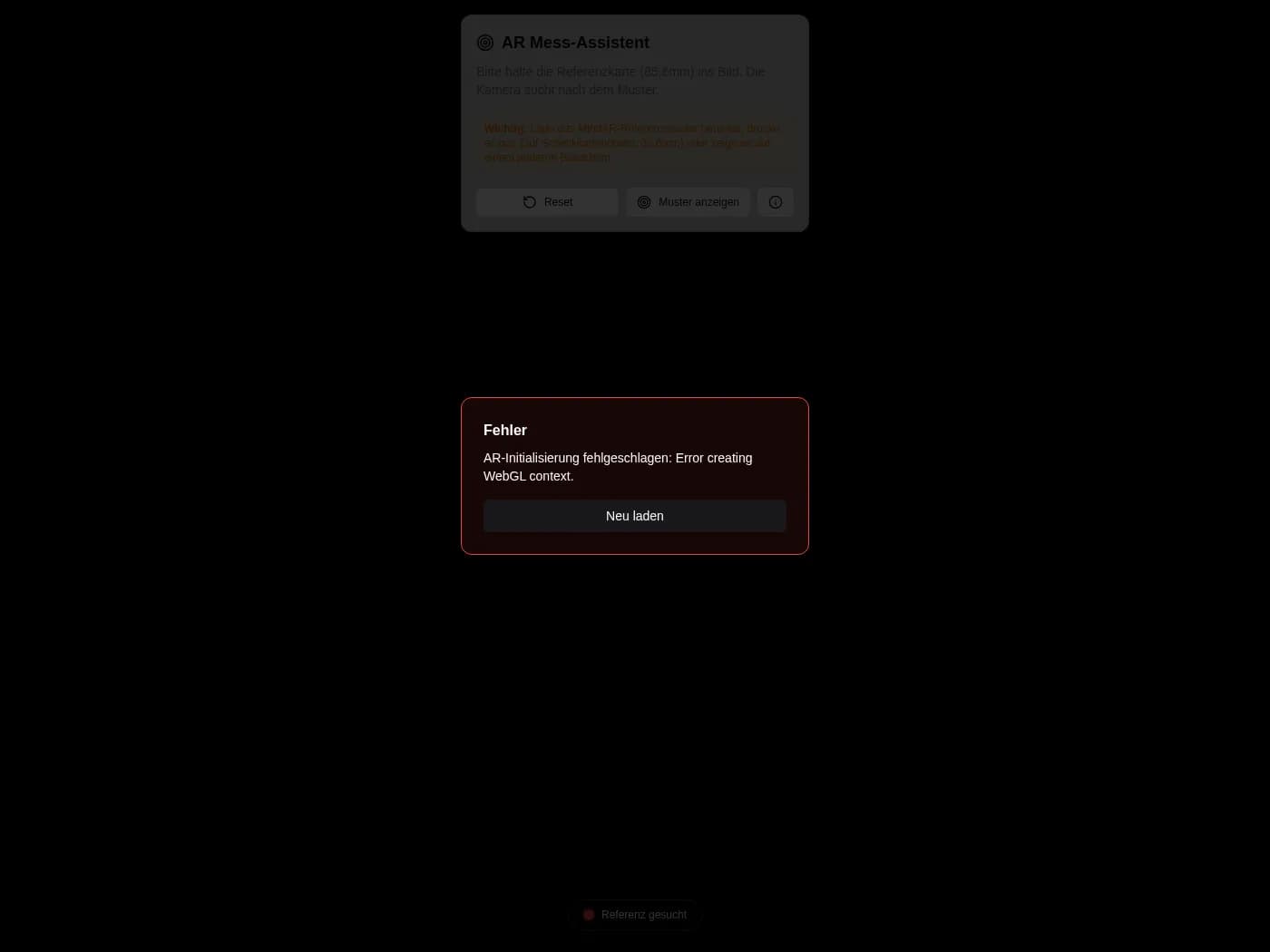 AR Measurement Web App