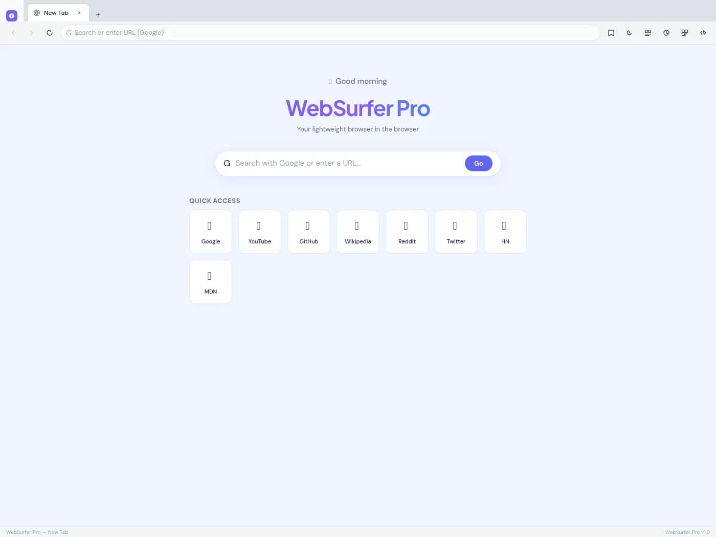 WebSurfer Pro