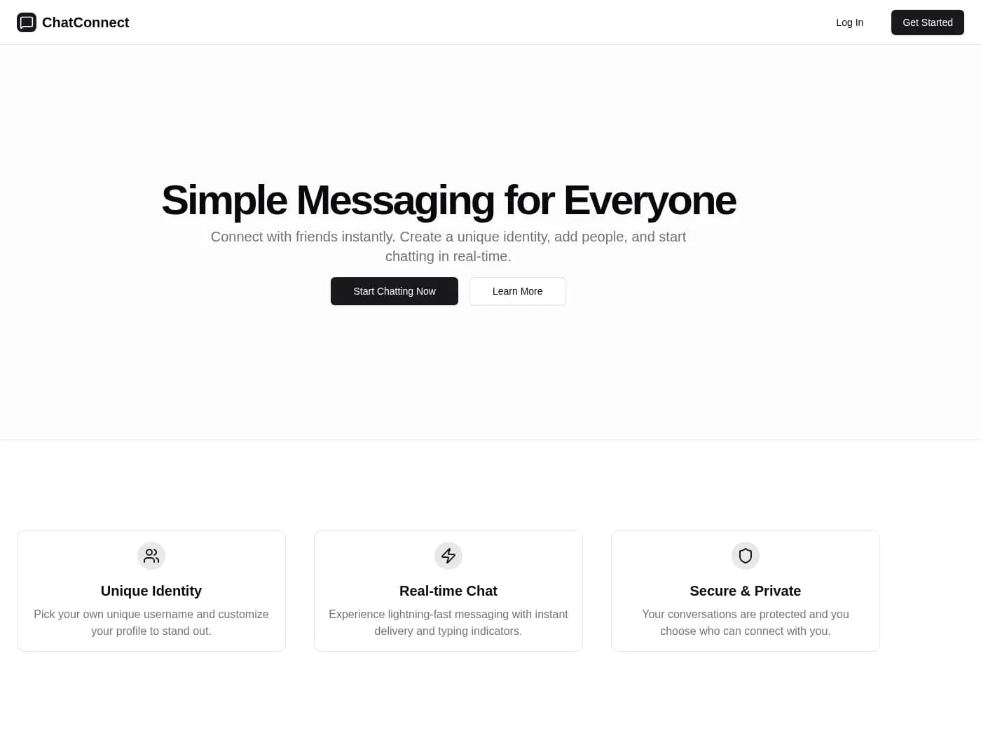 Web Chat Connect