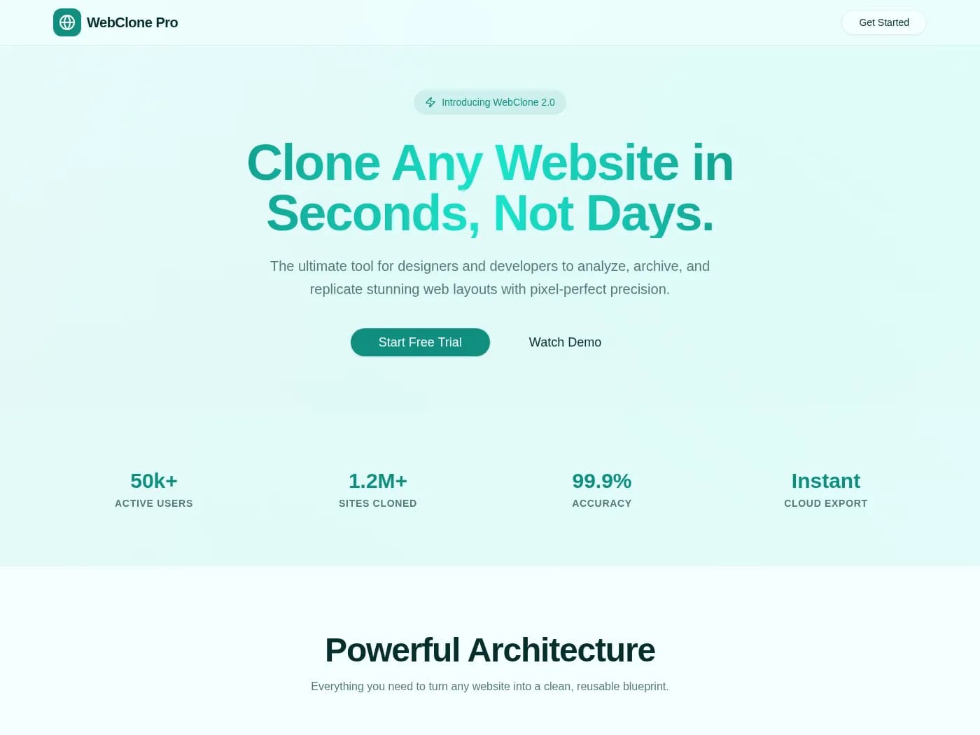 WebClone Pro