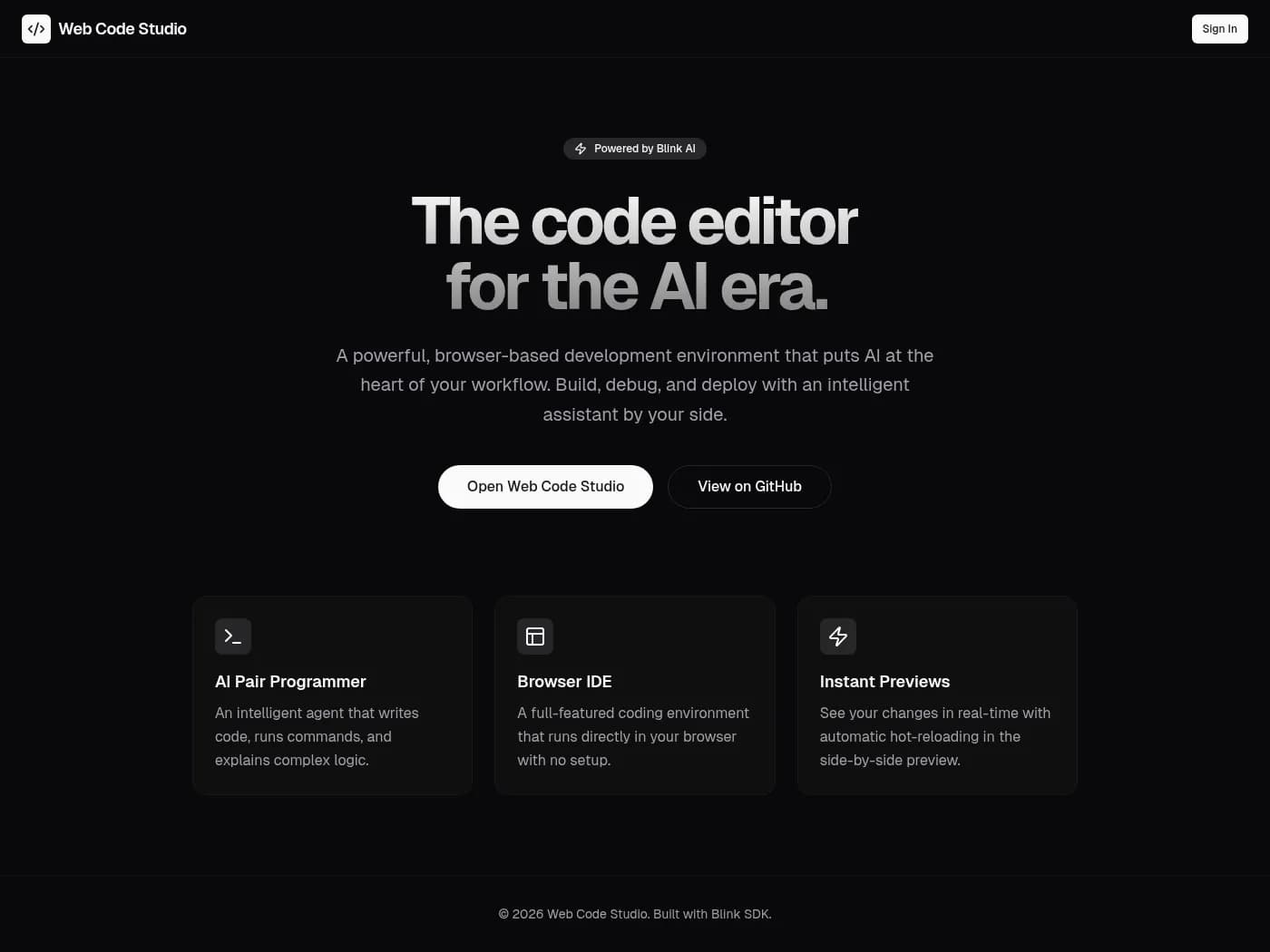 Web Code Studio