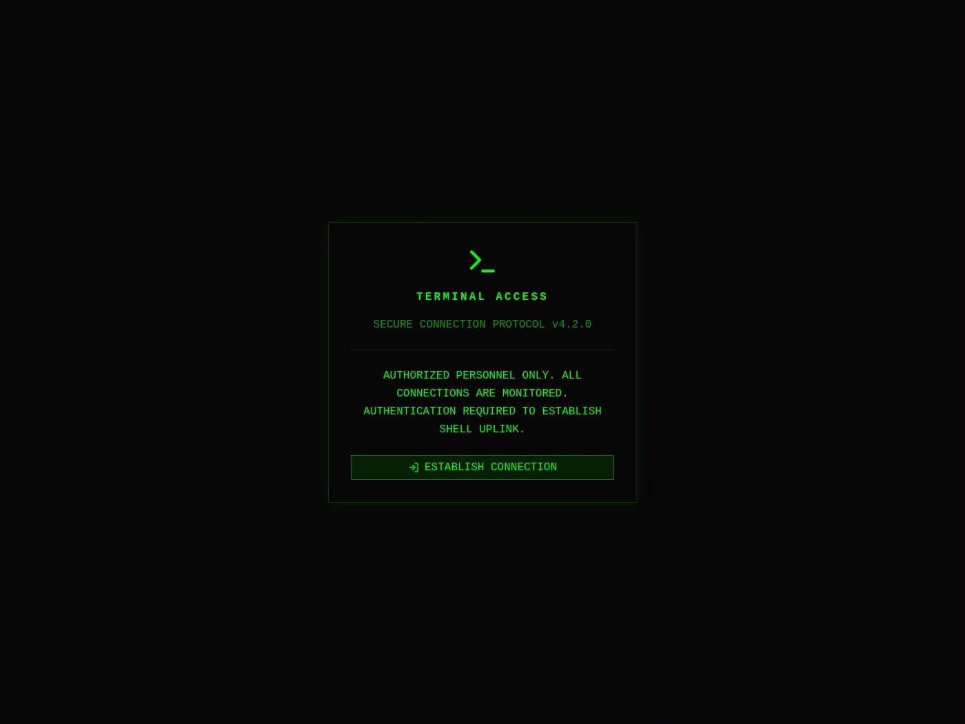 Simple Command Console