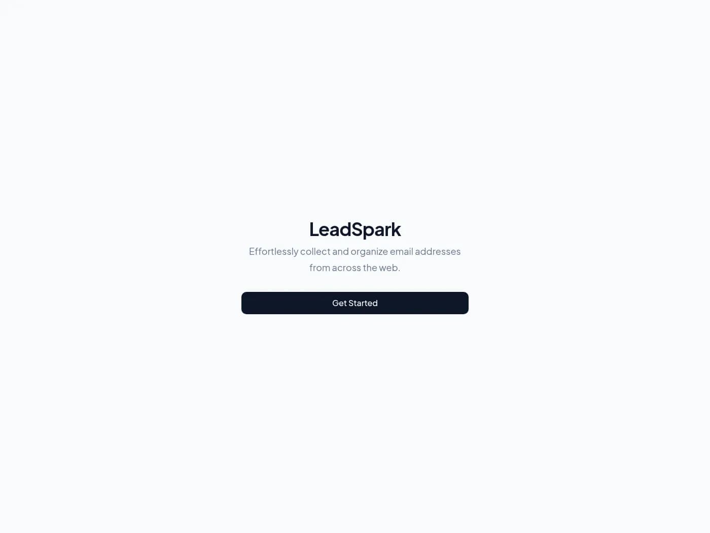 Web Email Collector