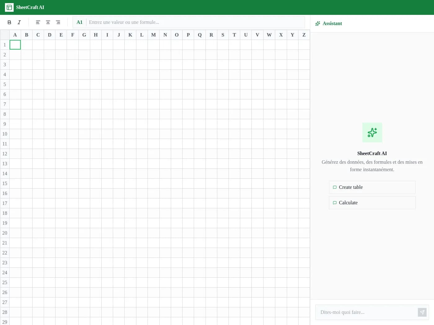 Online Excel Board