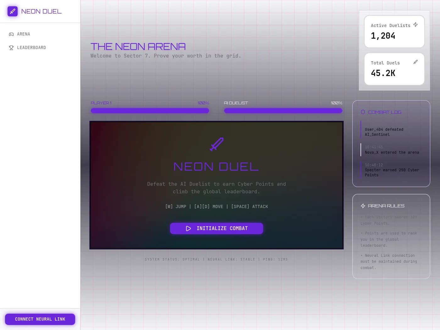 Web Game Lounge