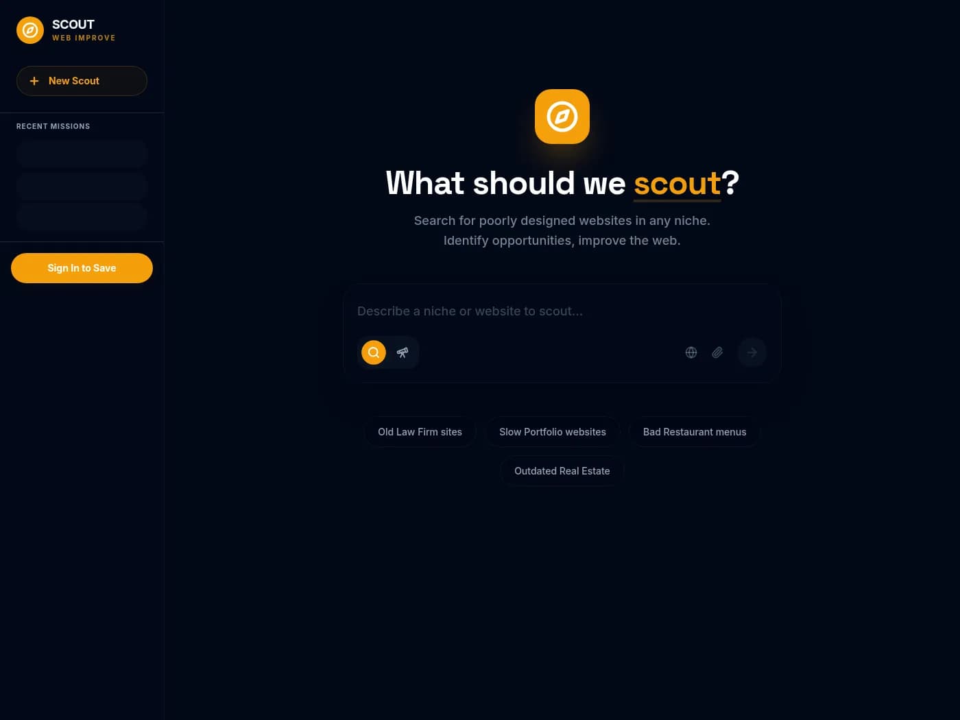Web Improve Scout