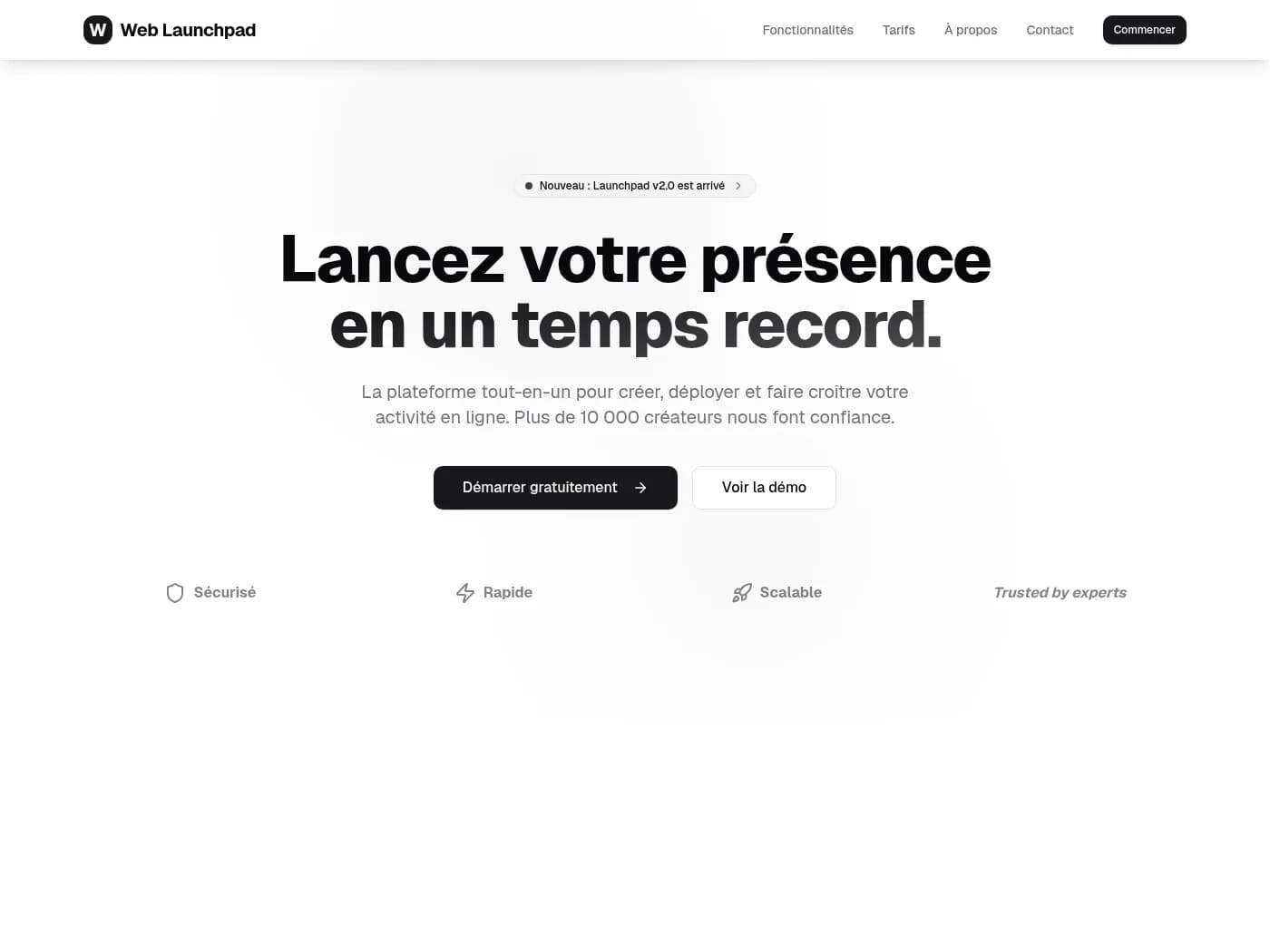Web Launchpad