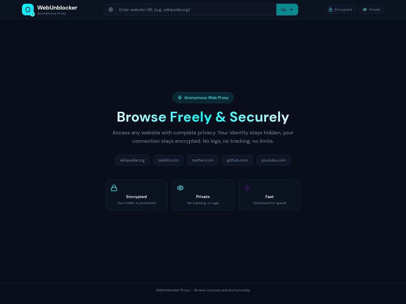 WebUnblocker Proxy
