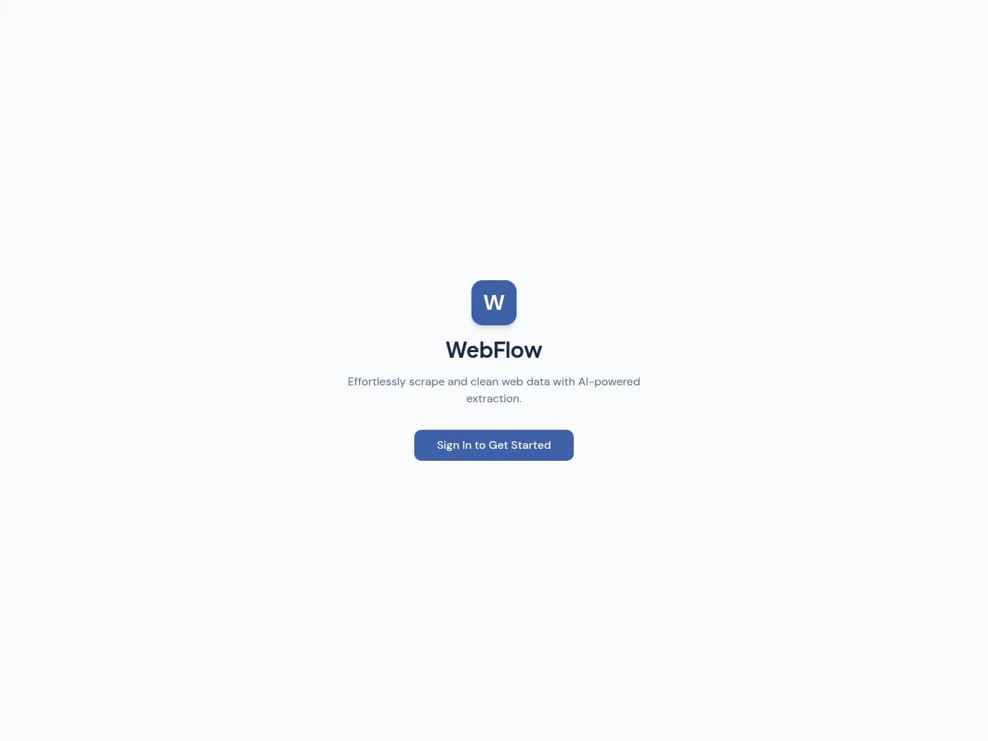 Web Scrape Flow