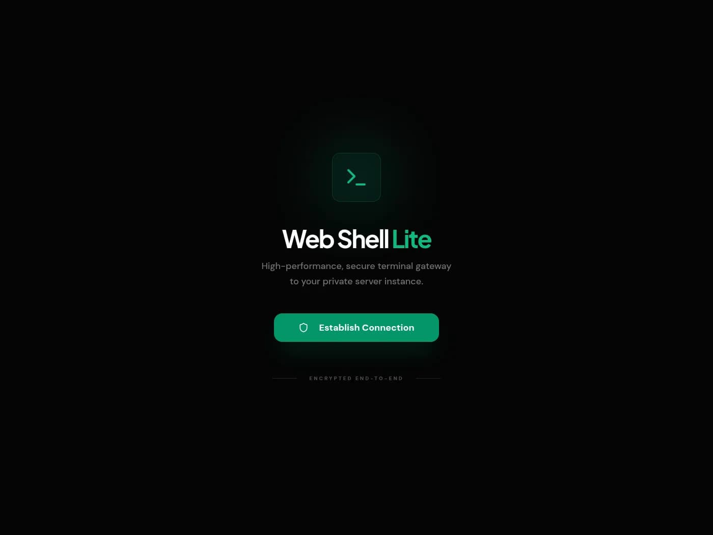 Web Shell Lite