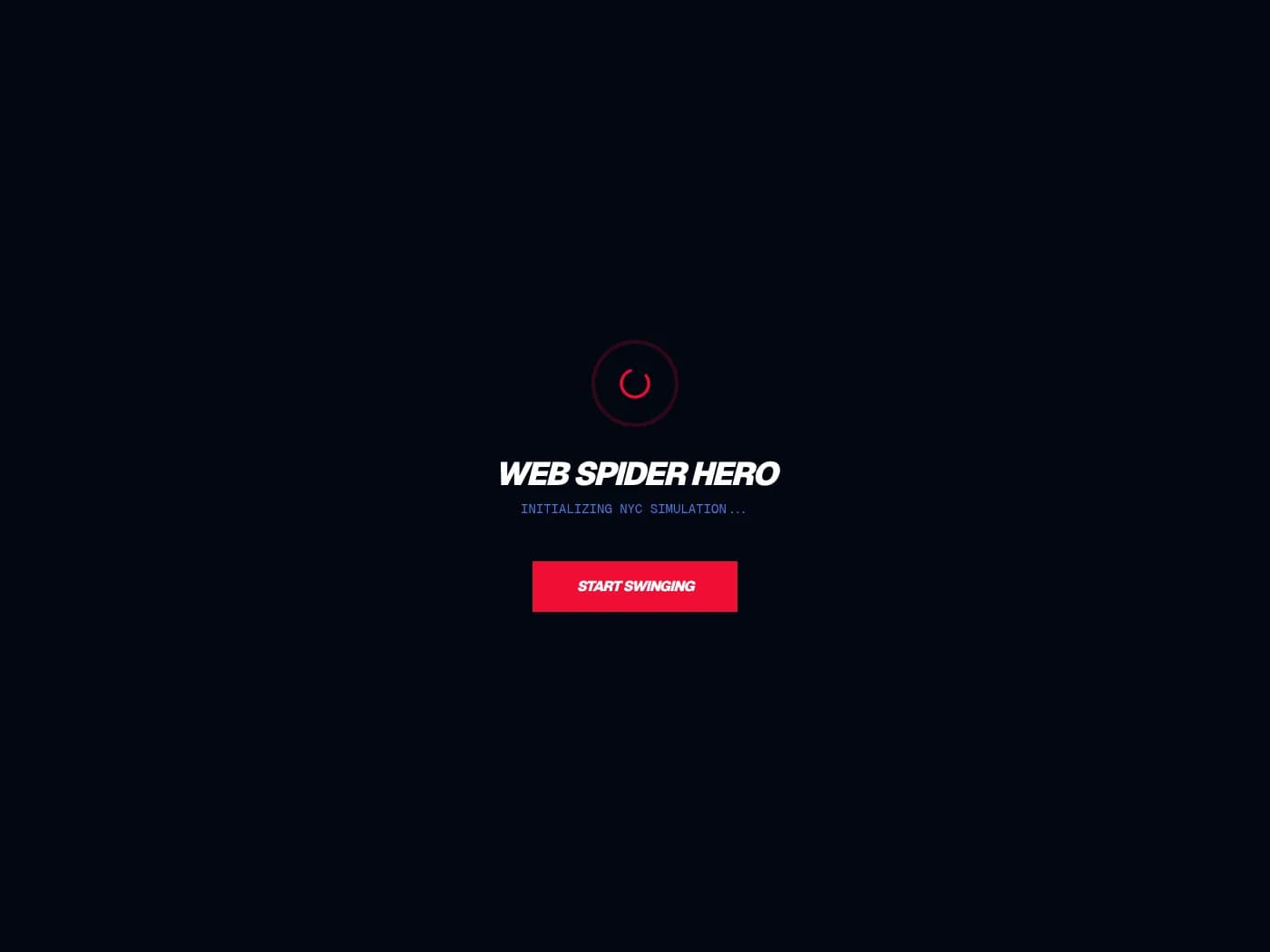 Web Spider Hero