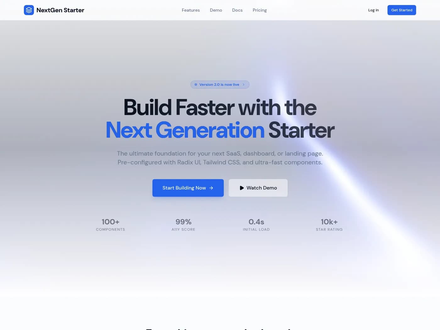 NextGen Web Starter