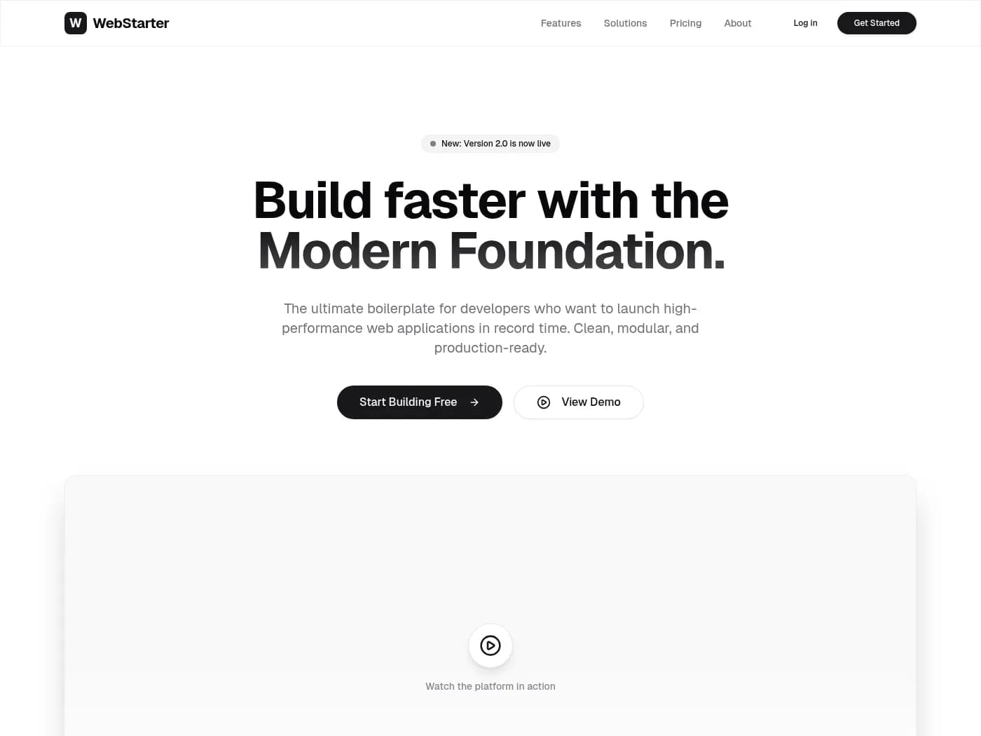 WebStarter