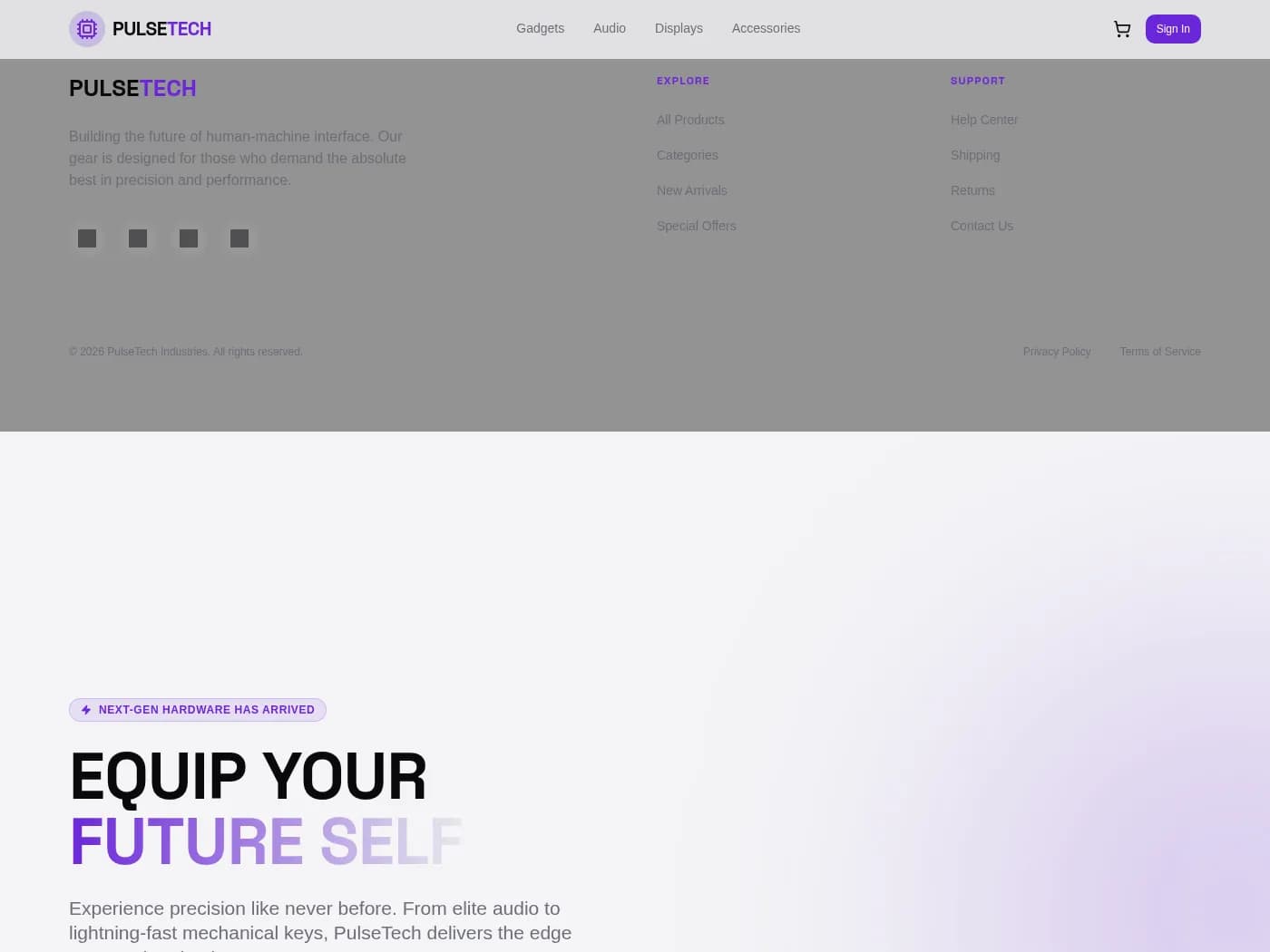 Web Store Starter