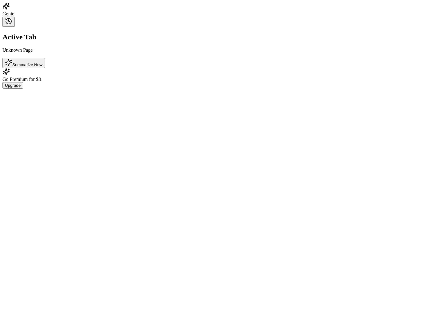 Web Summary Genie