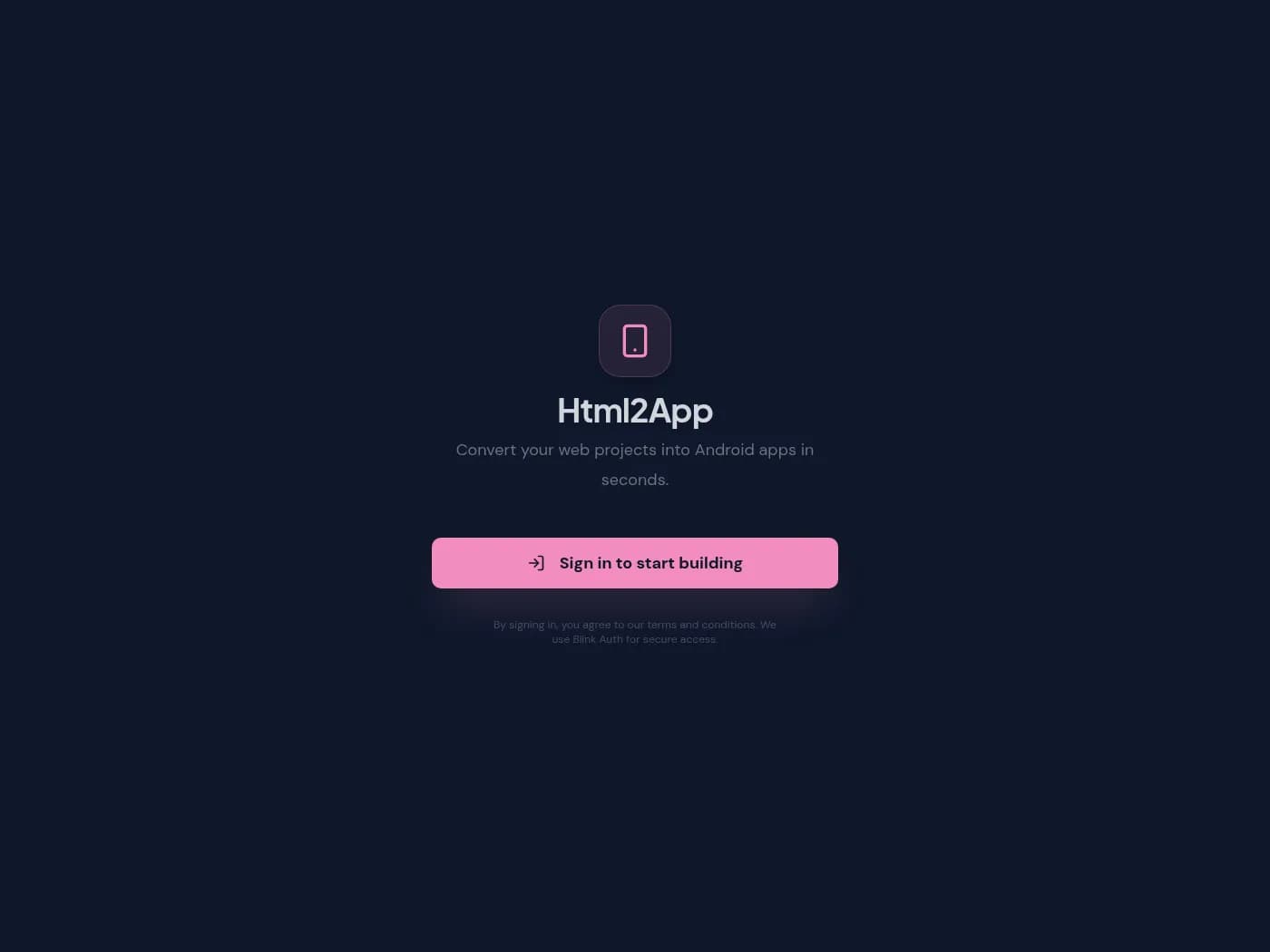 Web2APK Builder