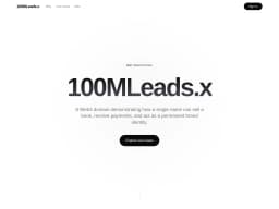 100MLeads Web3 Demo