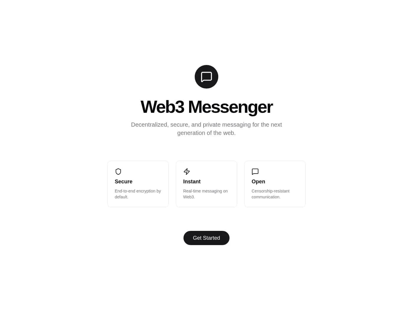 Web3 Messenger