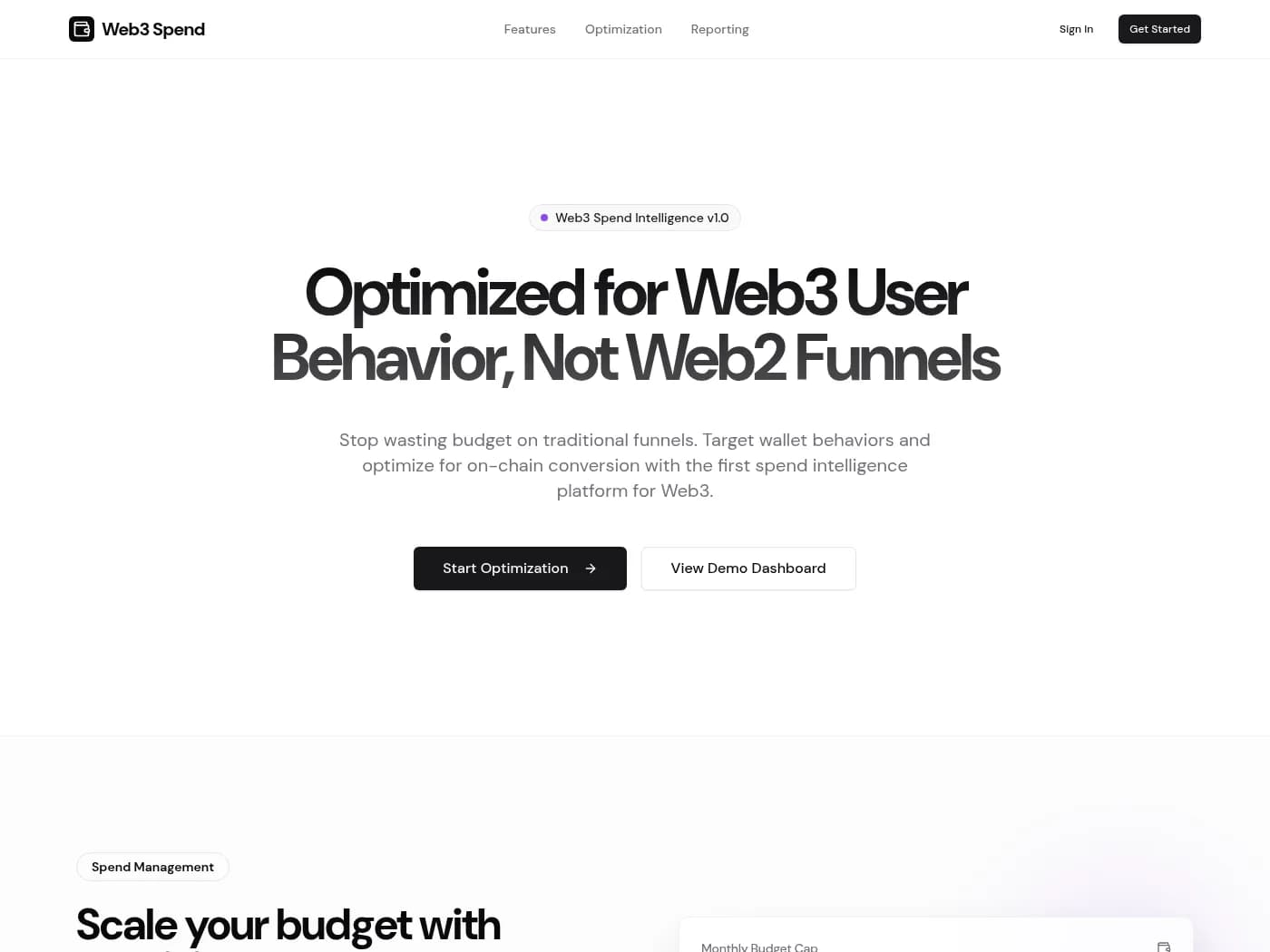 Web3 Spend Intelligence